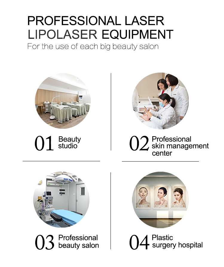 6D Laser Shape Slimming Machine 532nm Wavelength Non-Invasive Factory ...