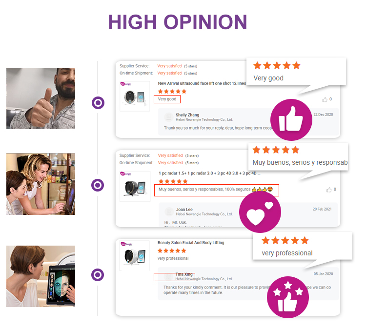 Newly Upgraded High-definition Large Screen Facial Skin Analyzer ...