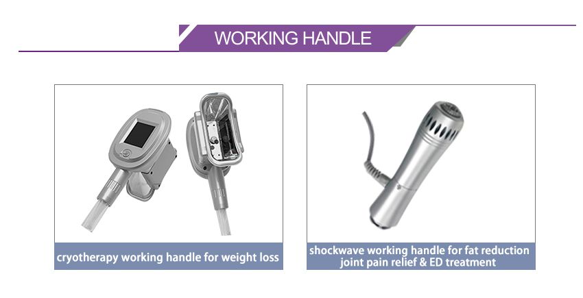 New arrival cryotherapy cryolipolysis shockwave therapy machine for ...